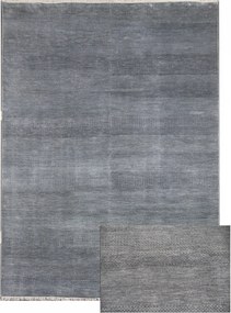Ručne viazaný kusový koberec Diamond DC-MCN Light grey / blue, 275x365, modrá, chodba / predsieň, Diamond Carpets India