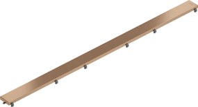 Mexen Flat M13 krytka žlabu 2v1, 100 cm, měděná matná, 1C19100