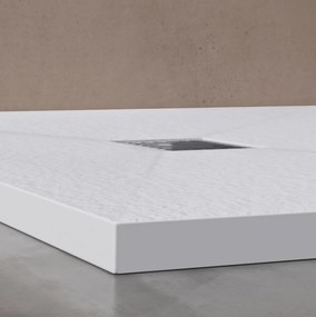 Sprchová vanička z litého mramoru DOPORRO GEOMA 09 80-140cm