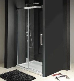 Gelco Fondura - Sprchové dveře 1100 mm, čiré sklo/chrom GF5011