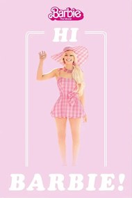 Plakát, Obraz - Barbie Movie - Hi Barbie