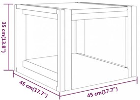 Koupelnová skříňka pod umyvadlo Dekorhome 120 cm