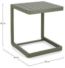 Zahradní konferenční stolek norro zelený MUZZA