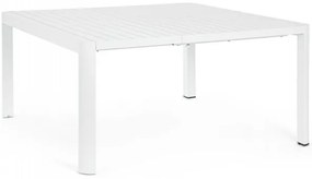 BIZZOTTO Rozkládací zahradní stůl KIPLIN 97/149x149 cm bílý