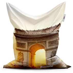 Sablio Sedací vak Classic Paříž Vítězný oblouk - 150x100 cm