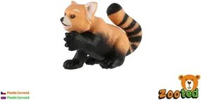 ZOOTED Figurka Panda červená / Plast / 5 cm / od 3 let