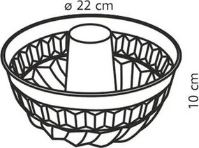 TESCOMA Forma na bábovku DELÍCIA ø 22 cm