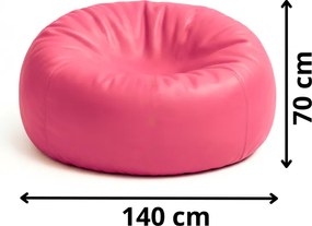 Sedací vak koule růžová EMI