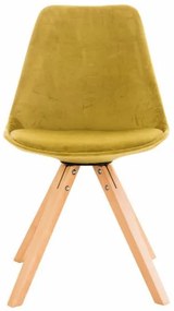Židle Annarosa žlutá