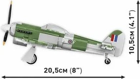 COBI 5864 II WW Hawker Typhoon Mk. IB / 190 kostek / 1:48 / od 6 let