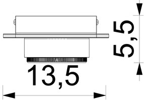 Podhledové bodové svítidlo KIDO 1xGX53/8W/230V černá/béžová/dub
