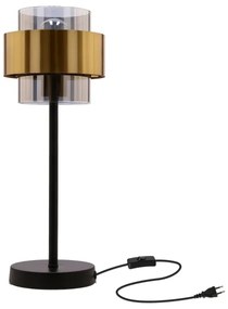 Stolní lampa SPIEGA 1xE27/60W/230V zlatá/černá