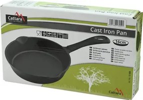 Cattara Grilovací pánev LITINA 16 cm / Grilovací pánev / Litina / S dr
