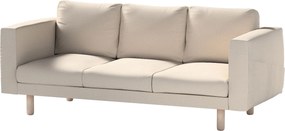 Potah na pohovku IKEA Norsborg 3-místná barva šedá látka pletený vzor