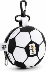 polštář, dekorativní, multifunkční, tvar míče, motiv WORLD CUP 2026, 16x16/29x16 cm, polyester/akryl/látka, tématika MS 2026, Dekorino PD20260002