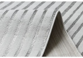 koberec LIRA E2557 geometrický, strukturální, moderní, glamour šedá velikost 160x220 cm | krásné koberce cz