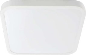 LED Solution Bílé přisazené LED svítidlo Plano čtvercové 250x250mm 18W IP44 76251