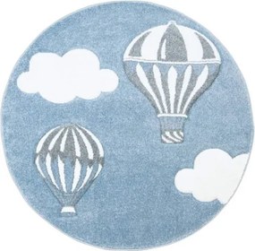Dětský koberec Balón Bueno 1456 modrý