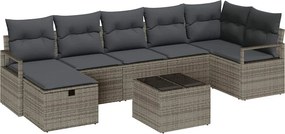 Set pohovek 4 ks polyratan 3360540