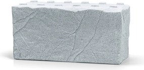 Sud na dešťovou vodu Stones Block 400 l světle šedý