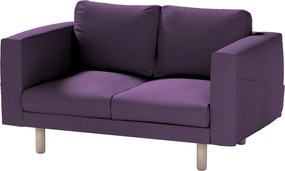 Potah na pohovku IKEA Norsborg 2-místná barva fialová látka pletený vzor