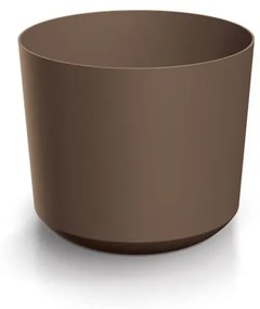 PROSPERPLAST Květináč - TUBO Průměr: 14,8 cm, Barva: zlatá