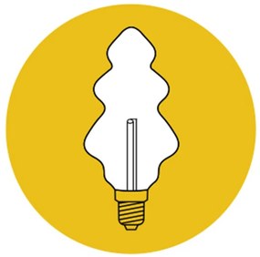 Světelný řetěz Stromek barevný, 12 žárovek Filament, prodloužení