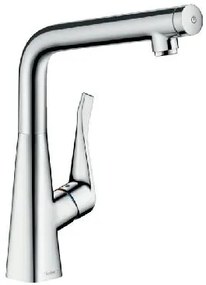 Hansgrohe M71 - Dřezová baterie Metris Select, EcoSmart, chrom 14785000