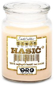 Svíčka Hasič 100% (Vůně svíčky: Vanilka)