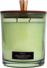 Świeca zapachowa | WOODY BLEND | Cedarwood Vanilla | 380 g | 705212