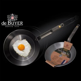 Ocelová pánev de Buyer MINERAL B P.28cm 1,7l