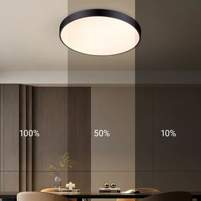 Immax NEO LITE SEMPLICI Smart strop svítidlo černé 50cm 48W 3468 lm Tuya WiFi  BEACON