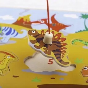 Bigjigs Toys Dřevěné chytání dinosaurů / od 18 měsíců