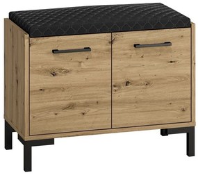 Casarredo - Komfort nábytek Lavice s botníkem WILLOW 2D s úložným prostorem, dub artisan