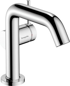 Hansgrohe Tecturis S, páková umyvadlová baterie 110 Fine CoolStart EcoSmart+ s odtokovou soupravou, chromová, HAN-73323000