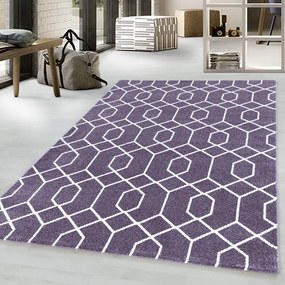 Vopi | Kusový koberec Efor 3713 violet - 200 x 290 cm