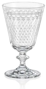 Crystalex - Bohemia Crystal Sklenice na bílé víno Bella Madame Karolinka 260 ml, 6 ks