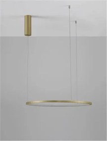 Závěsné LED svítidlo NOVA LUCE TARQUIN 37W 3000K 9345602 stmívatelné Triac