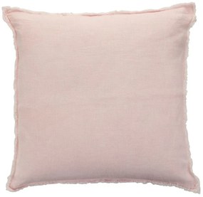 Růžový polštář s opraným designem Stonewashed - 45*2*45 cm