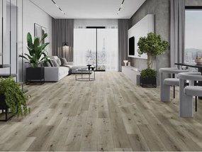 Mexen Bevil Oaks vinylové panely 1240 x 182 mm SPC 6,5 mm, podložka IXPE 1,5 mm, 4 V-drážka, Dub - F1036-1240-182-505-4V1-01