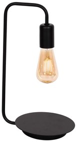 Luminex | Stolní lampa BRENDA 1xE27/60W/230V černá | LU0840