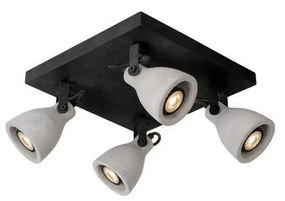 Lucide Lucide 05910/19/30 - LED Stmívatelné bodové svítidlo CONCRI 4xGU10/5W/230V LC2881