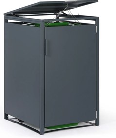 Přístřešek na popelnici 240 l, 1160 x 695 x 800 mm