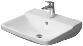 Duravit P3 Comforts - Umyvadlo 550x455 mm, s přepadem, s otvorem pro baterii, bílá 2331550000