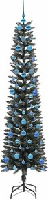 Umělý vánoční stromeček Zelená 210 cm PVC, plast a ocel 3395959