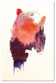 Gario Obraz na plátně Les v podobě medvěda - Robert Farkas Rozměry: 40 x 60 cm