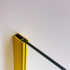 BPS-koupelny Obdélníkový sprchový kout HYD-OK15 120x80 zlatý/transparent