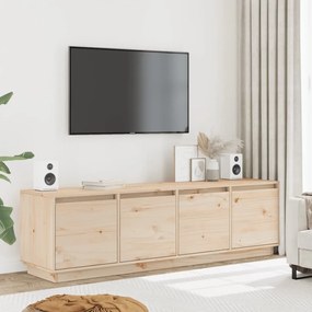 TV skříňka 156 x 37 x 45 cm masivní borové dřevo