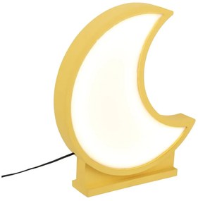 Žlutá dětská lampička Moon – Candellux Lighting