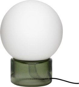 Stolní lampa Hübsch koule skleněná 17 cm